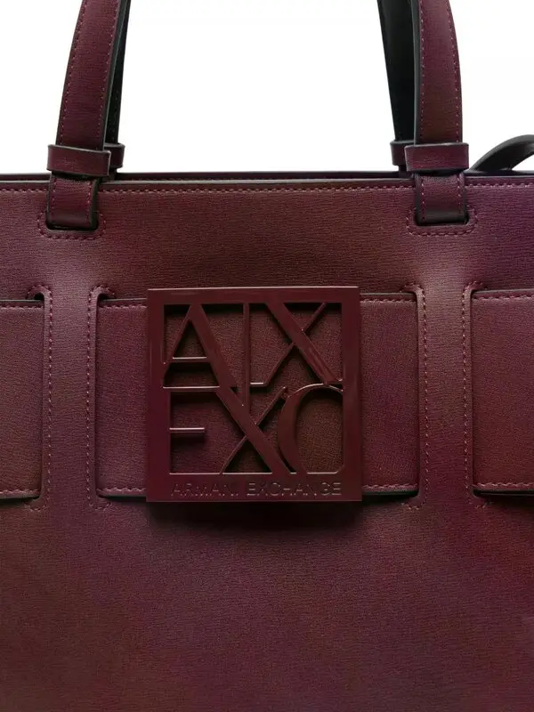 Armani Exchange Logo-plaque Tote