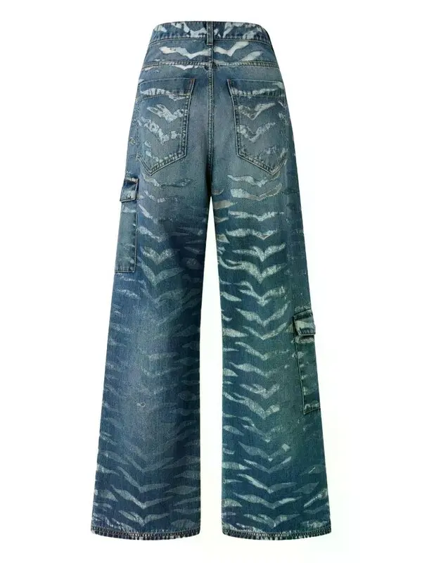 Pinko Zebra-print Jeans