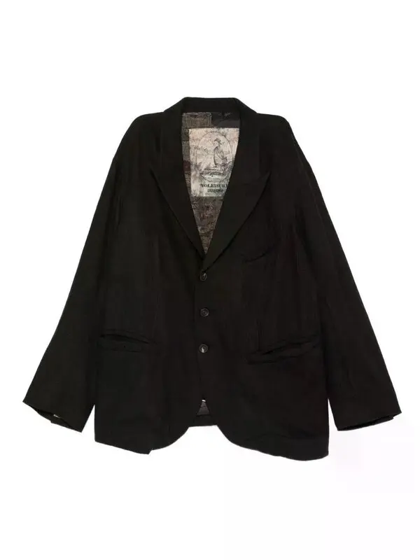 ZIGGY CHEN Virgin Wool-blend Blazer