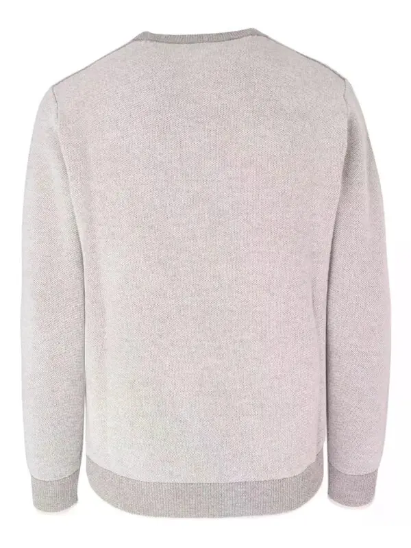 Peserico Ribbed Trim Crew Neck Sweater