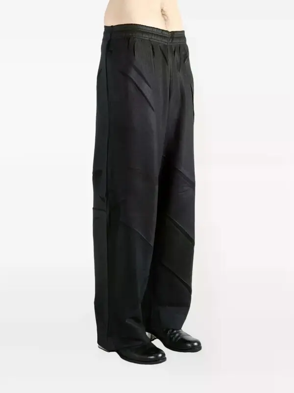 Alexander Wang Creased Wide-leg Trousers