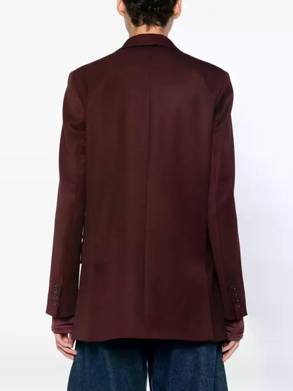 Max Mara Double-breasted Blazer - Red