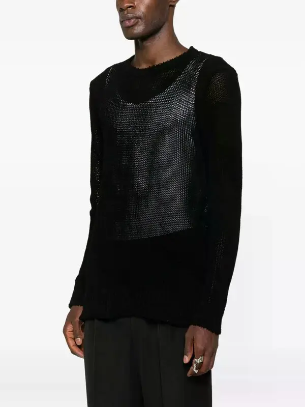 DEEPTI Crew-neck Knitted Sweater