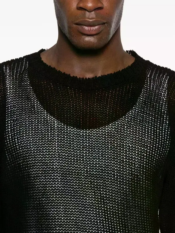 DEEPTI Crew-neck Knitted Sweater