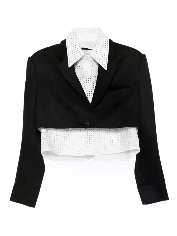 Giuseppe Di Morabito Buttoned Cropped Jacket