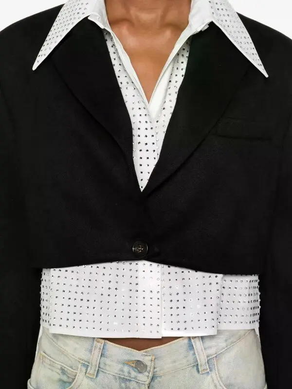 Giuseppe Di Morabito Buttoned Cropped Jacket