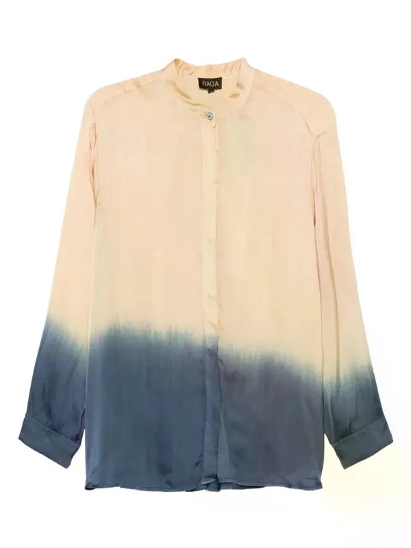YAVI Tie-dye Print Blouse