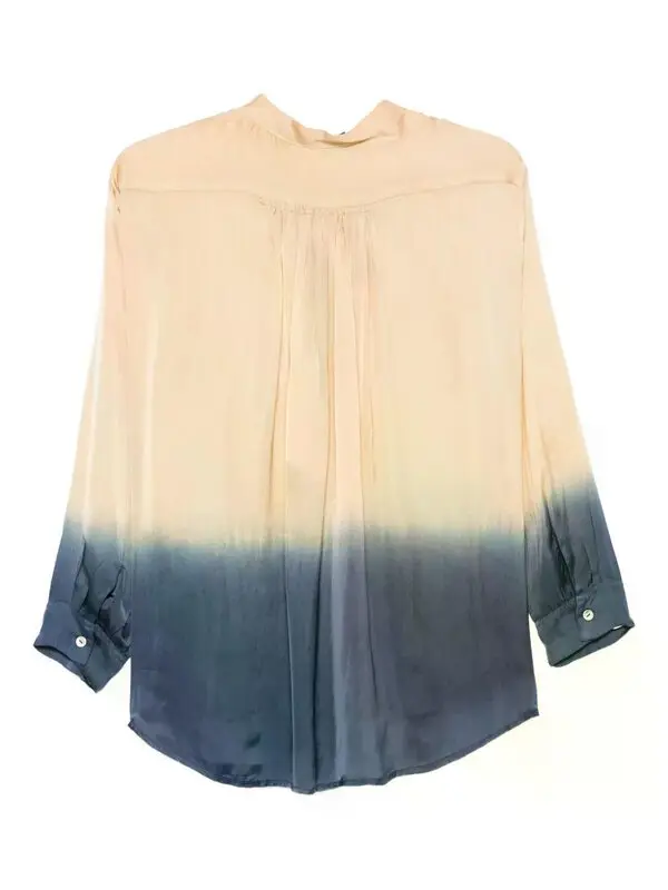 YAVI Tie-dye Print Blouse