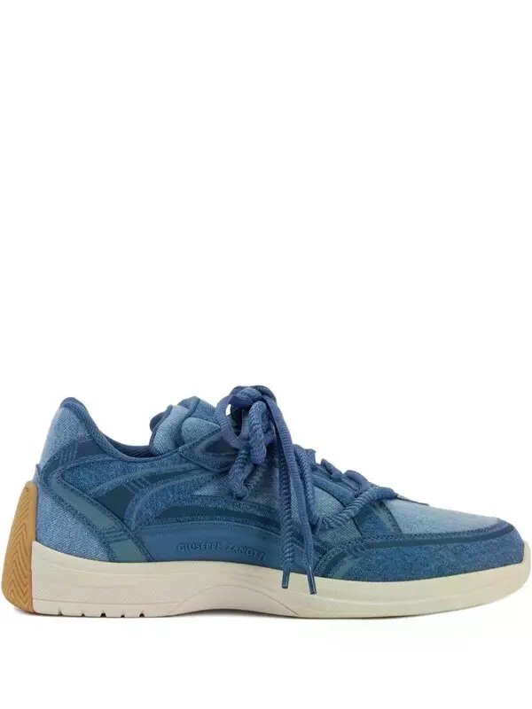 GIUSEPPE ZANOTTI Gz-trail Lace-up Sneakers - Blue