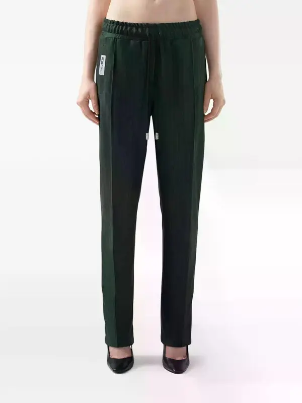 Gcds Pinstripe Drawstring Trousers
