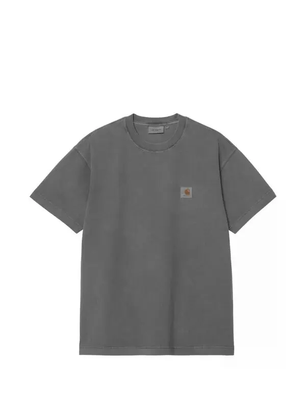 Carhartt Work In Progress S/s Vista Logo-chest T-shirt - Grey