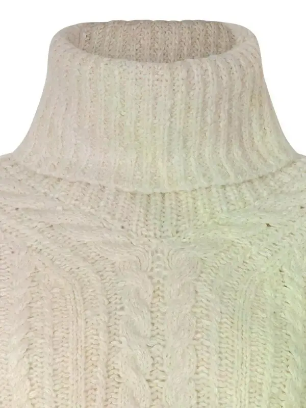 Isabel Marant Cable-knit Roll-neck Sweater