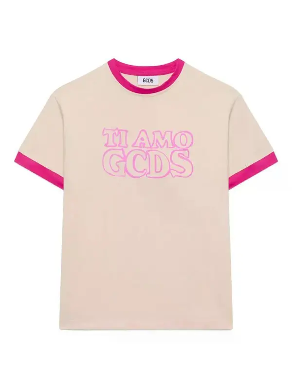 Gcds Graphic Ringer T-shirt