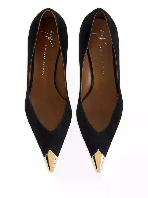 GIUSEPPE ZANOTTI 50mm Melaine Pointed Pumps - Black