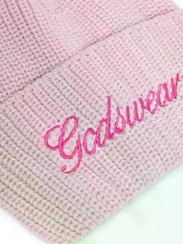 Gcds Logo-embroidered Beanie