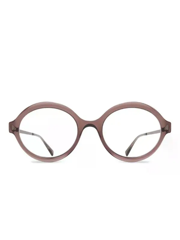 Mykita Noomi Round-frame Glasses - Brown