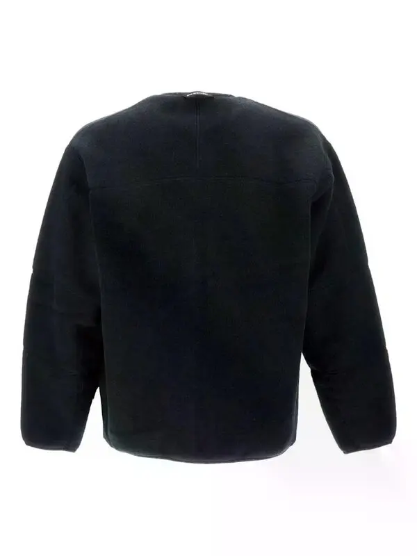 AND WANDER Zip Fleece Sweater