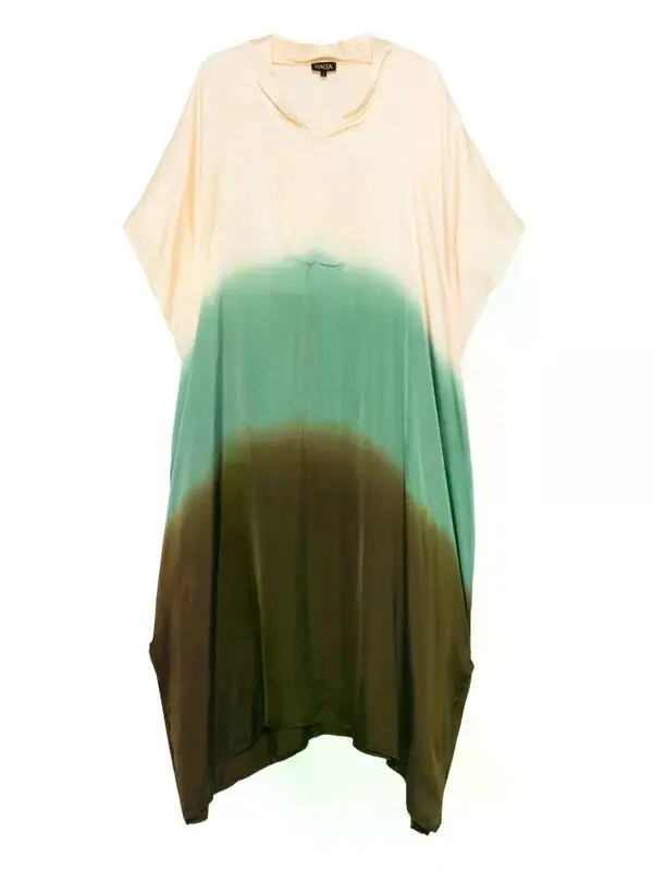 YAVI Dip-dyed Maxi Dress
