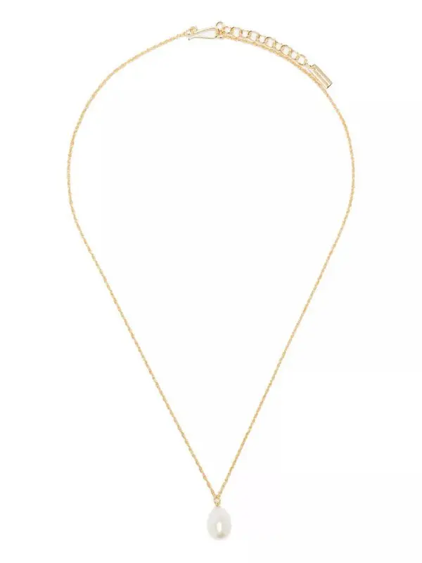 Completedworks In The Cloud Pearl-pendant Necklace - Gold