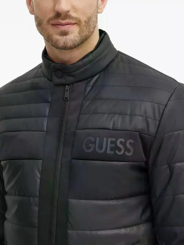 Guess Quilted Zip Jacket