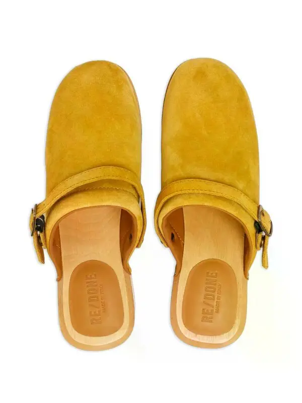 RE/DONE Suede Classic Clogs