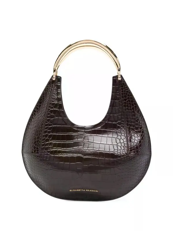 Elisabetta Franchi Crocodile-effect Tote