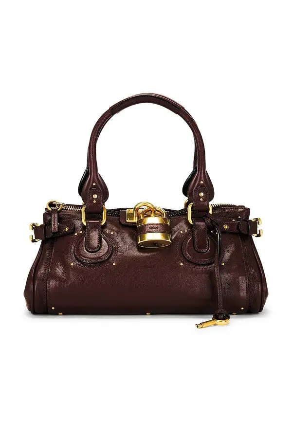 Chloé Paddington Tote Bag - Crafty Brown