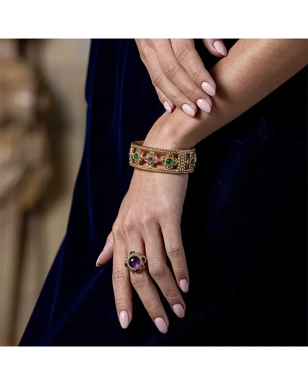 CAPUCINE DE WULF Contessa Belle Nuit Ring