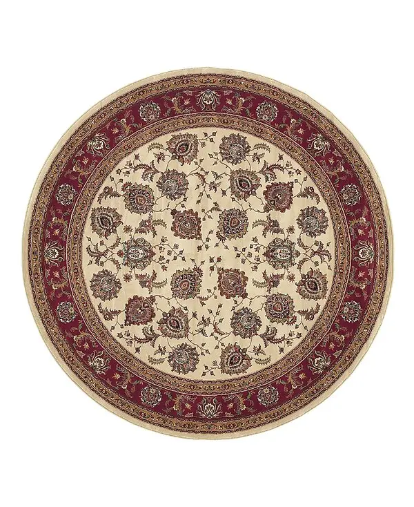 ORIENTAL WEAVERS Ariana 117j Round Area Rug 6'0 X 6'0 - Ivory