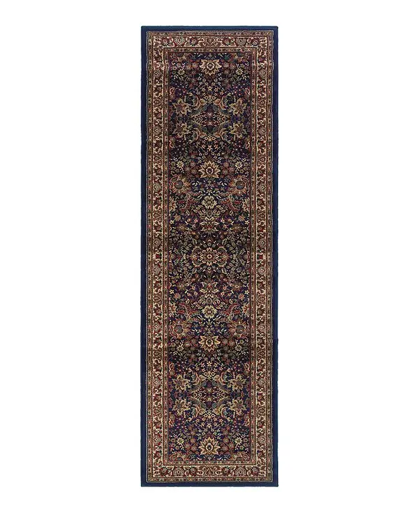 ORIENTAL WEAVERS Ariana 113b Runner Area Rug 2'7 X 9'4 - Blue