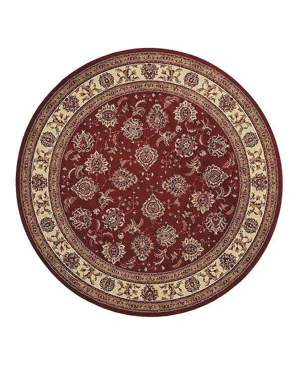 ORIENTAL WEAVERS Ariana 117c Round Area Rug 6'0 X 6'0 - Red