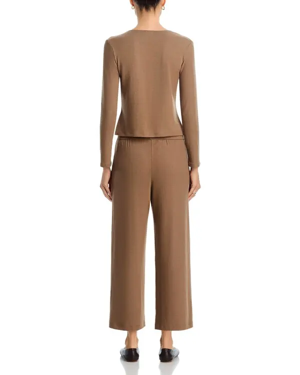 LESET Lauren Crop Pleated Pants