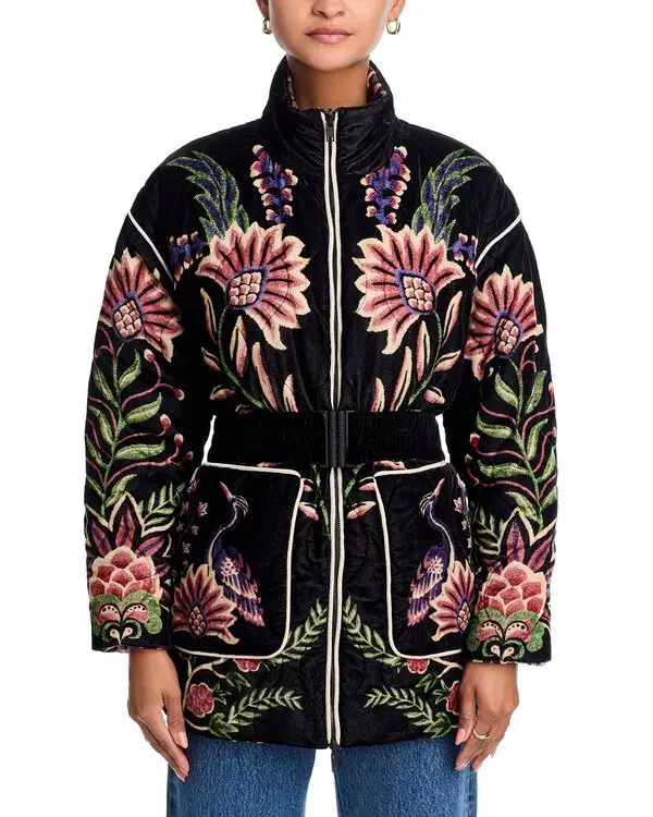 Farm Rio Reversible Puffer Jacket