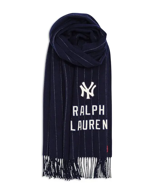 Polo Ralph Lauren Yankees Pinstripe Scarf - Newport Navy