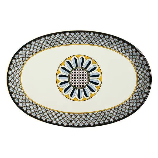 La DoubleJ Wildbird Oval Platter - Odysseus