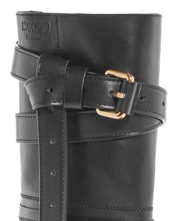Moschino Belted Boots