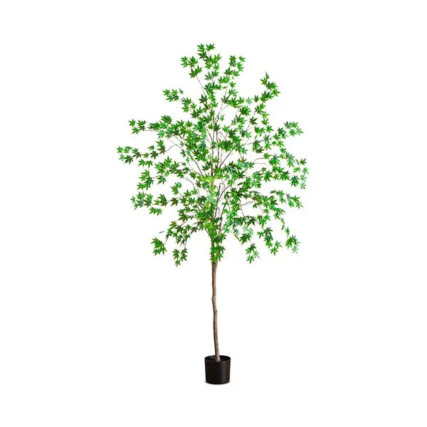 NEARLY NATURAL 6' Artificial Maple Tree - Green