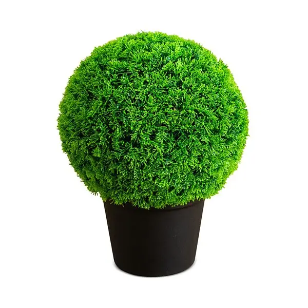 NEARLY NATURAL 16 Uv Resistant Artificial Mediterranean Cypress Topiary Plant - Green