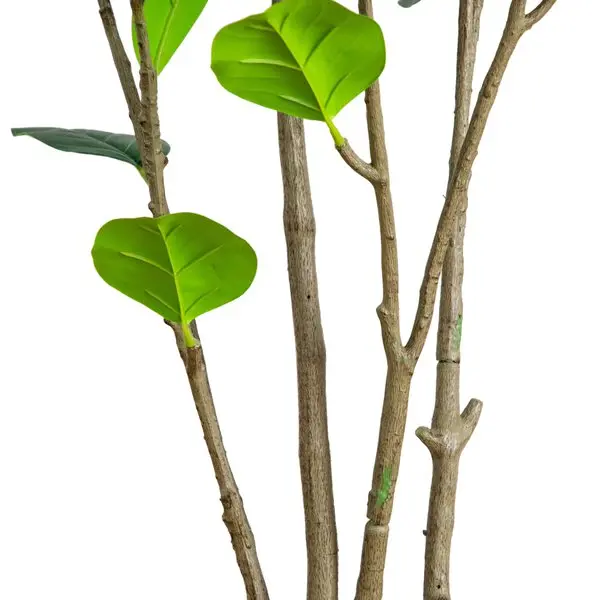 NEARLY NATURAL 7' Artificial Minimalist Audrey Ficus Tree