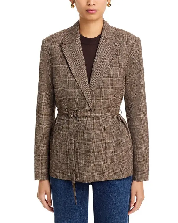 LA FEE MARABOUTEE Belted Blazer