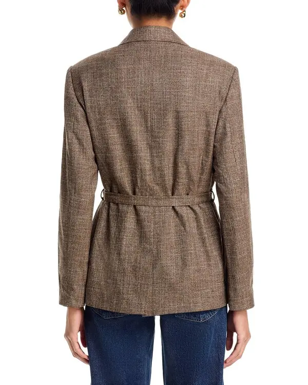 LA FEE MARABOUTEE Belted Blazer