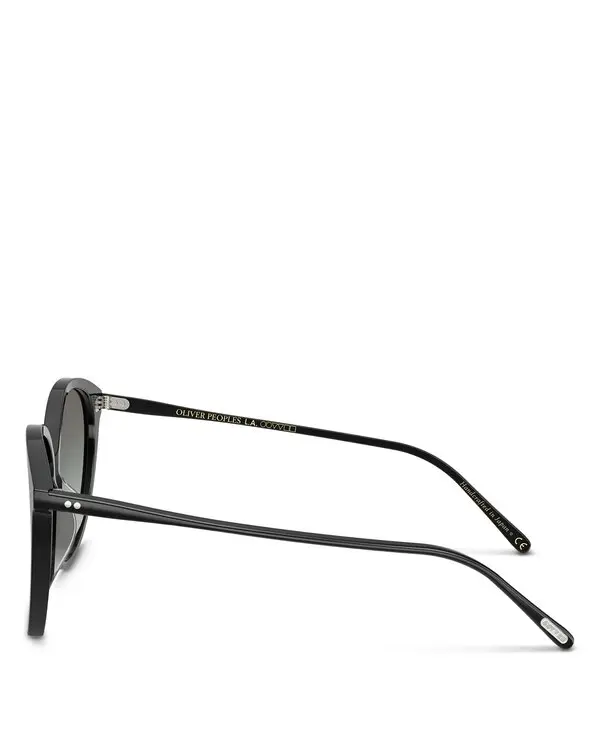 Oliver Spencer Soleau Butterfly 60mm Sunglasses - Black