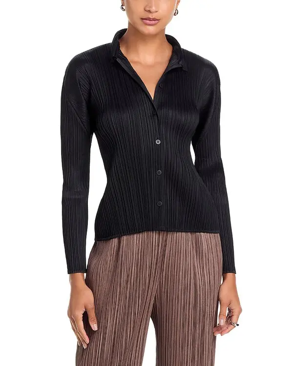 ✴︎PLEATS PLEASE✴︎黒 プリーツ タンクトップ Pleats Please Issey Miyake ノースリーブ プリーツドレス | ブラック