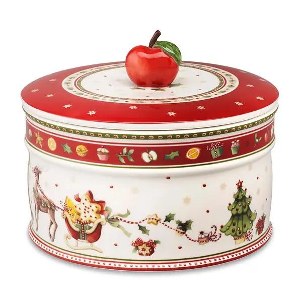VILLEROY & BOCH Winter Bakery Delight Large Cookie Jar - No Color
