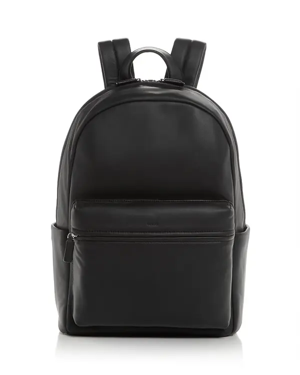 Vince Leather Backpack - Black