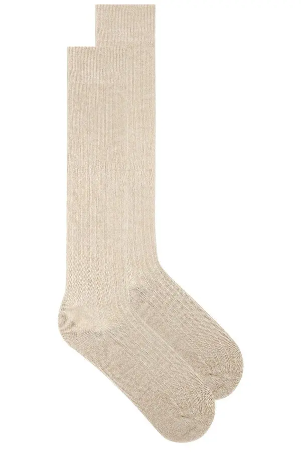 Swedish Stockings Bodil Chunky Knee High Socks - Oat