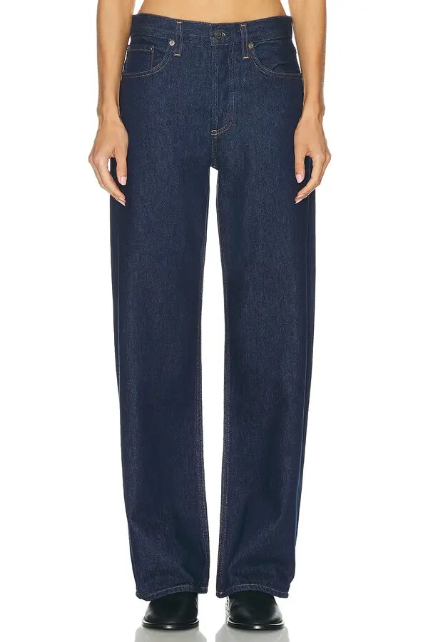 AGOLDE Arc Loose Wide Jeans - Rinse