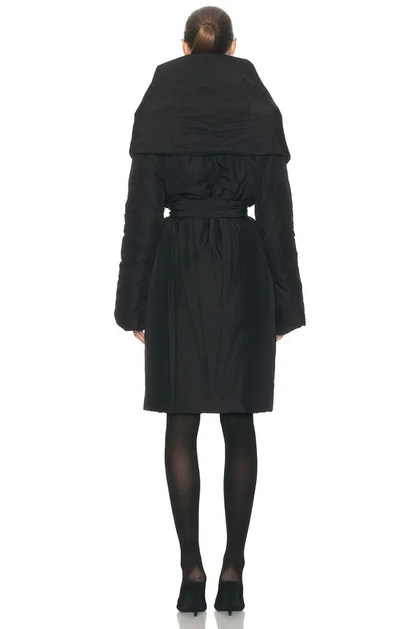 Norma Kamali Shawl Collar Sleeping Bag Coat