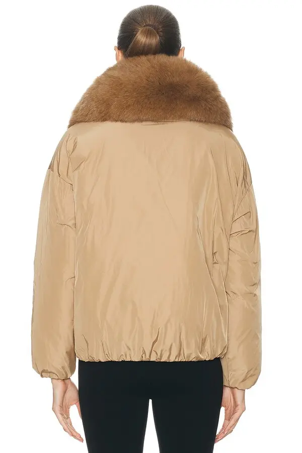 YVES SALOMON Short Down Jacket - Liegeois