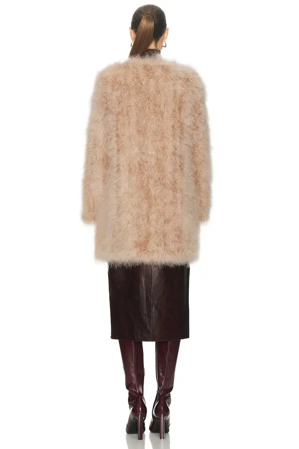 YVES SALOMON Feather Jacket